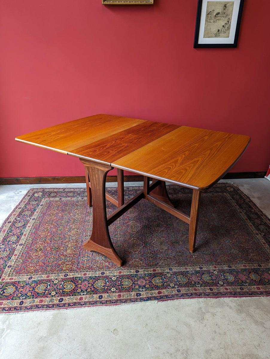 Mid Century G Plan Teak Gateleg folding Dining Table – Founders Antiques