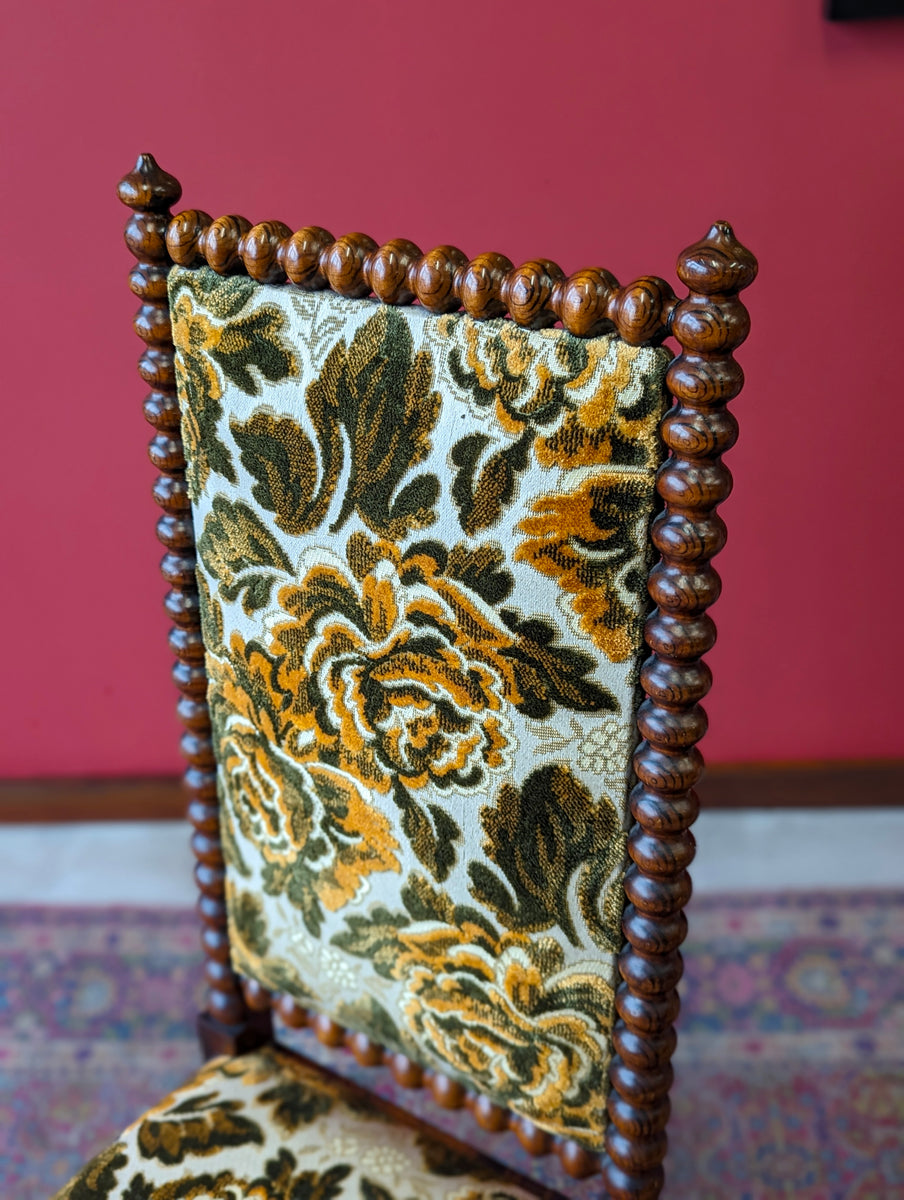 Antique Early Victorian Rosewood Bobbin Turned Chair – Founders Antiques